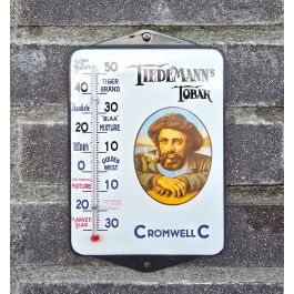 Tiedemanns Tobak CromwellC emaille thermometer