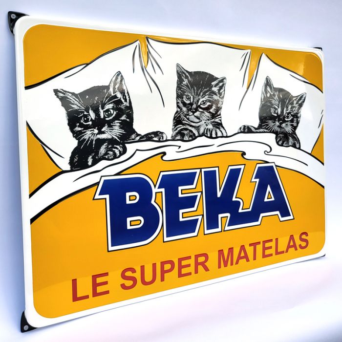 BEKA - LE SUPER MATELAS GROOT emaille bord
